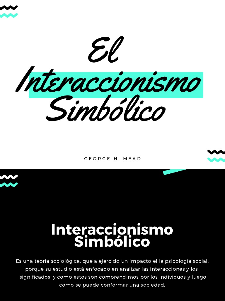 Interaccionismo Simbolico | PDF | Socialización | Los símbolos