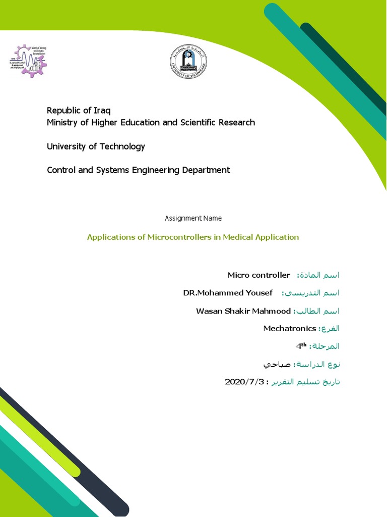 Micro Report | PDF | Microcontroller | Embedded System