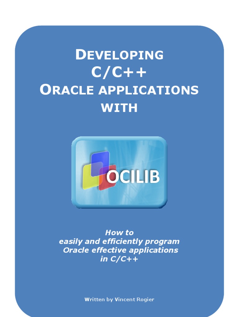 Ocilib 3.5.0 User Guide | PDF | Pl/Sql | Oracle Database