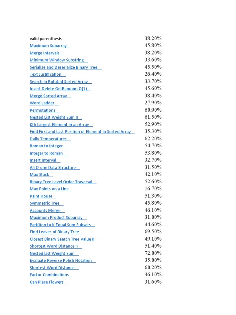 LC Questions | PDF | Interval (Mathematics) | Array Data Structure