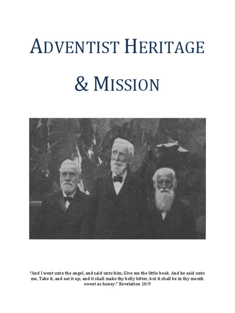 Adventist Heritage & Mission | PDF | Protestantism | Seventh Day ...