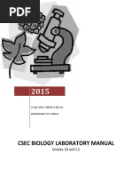 Integrated Science Labs For 2022 To 2023 | PDF | Osmosis | Sodium Chloride