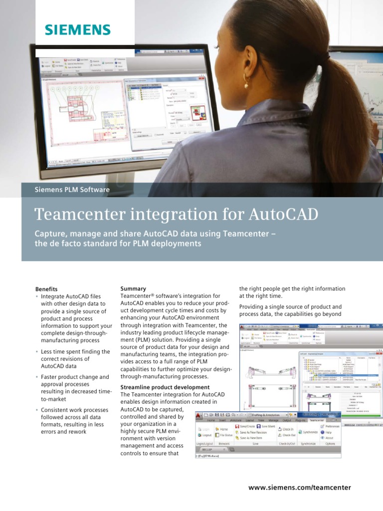 AutoCAD Integration For TC | PDF | Product Lifecycle | Auto Cad