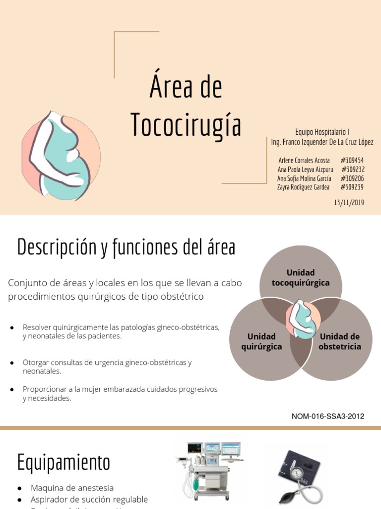 Area de Toco Cirugia | PDF | Cirugía | Anestesia