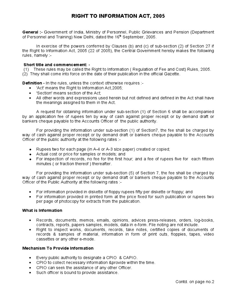 Right To Information | PDF | Freedom Of Information Laws By Country | Banks