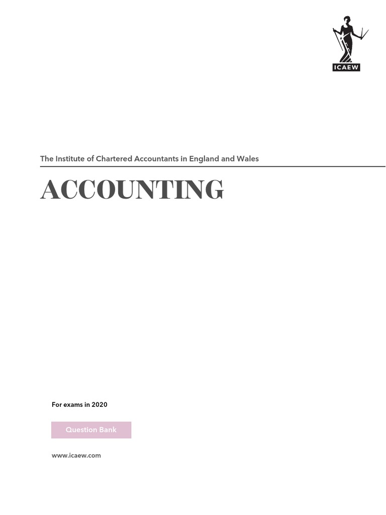 Accounting 2020 Question bank-SAMPLE | PDF | Debits And Credits ...