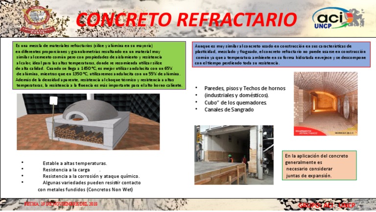Concreto Refractable | PDF | Hormigón | Física Aplicada e ...
