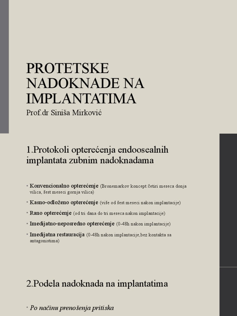 Protetika | PDF