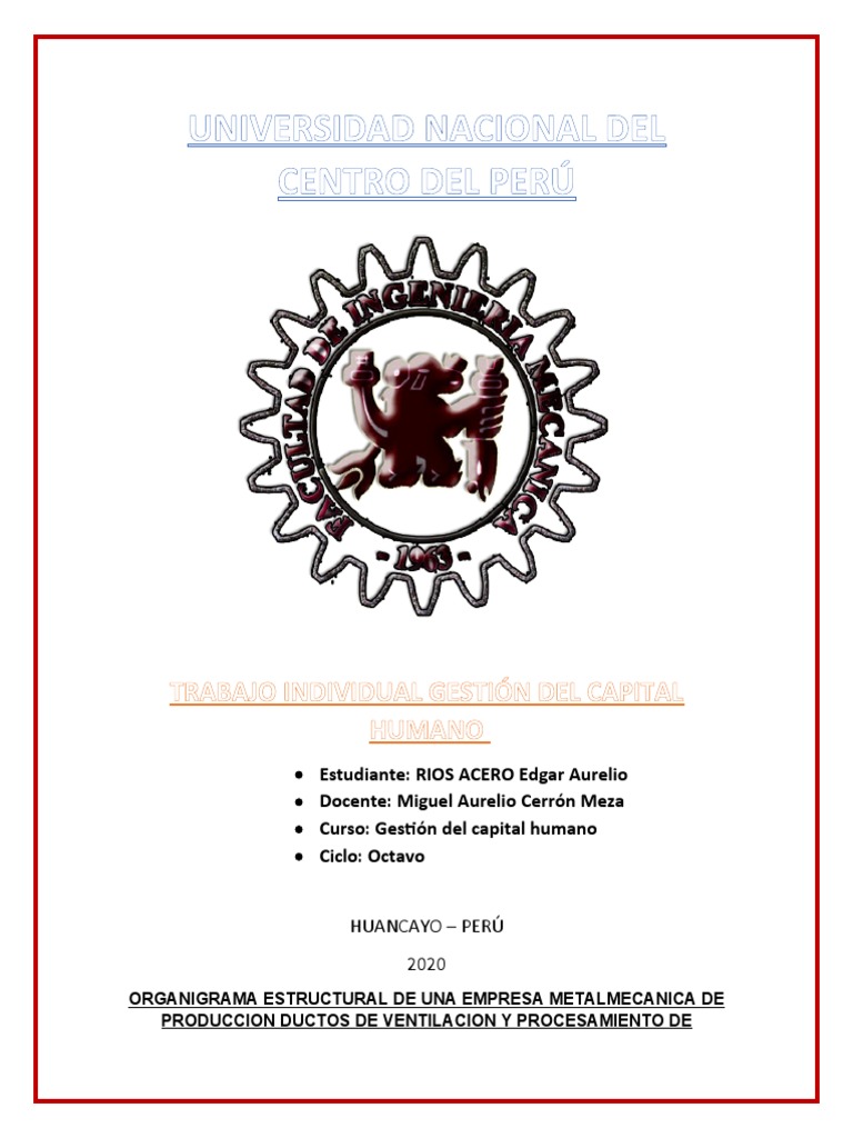 RIOS ACERO EDGAR, Máq. Térmicas | PDF | Gestión de recursos humanos | Control numerico