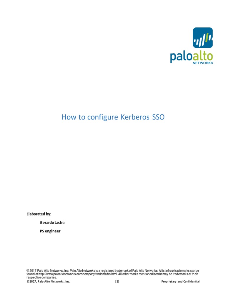 How To Configure Kerberos SSO | PDF | Information Age | Cyberspace