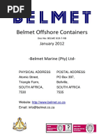 Swire Mini Containers Spec Sheet | PDF | Industries | Transport