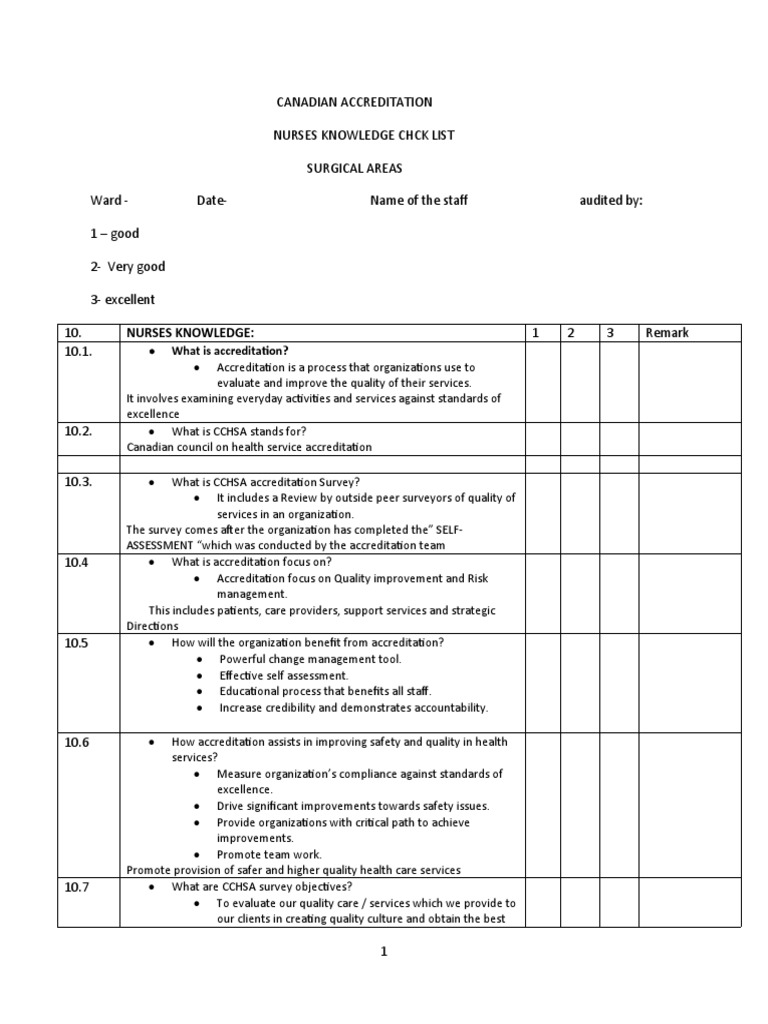Canadian Hospital Accreditation Guide | PDF | Patient | Safety