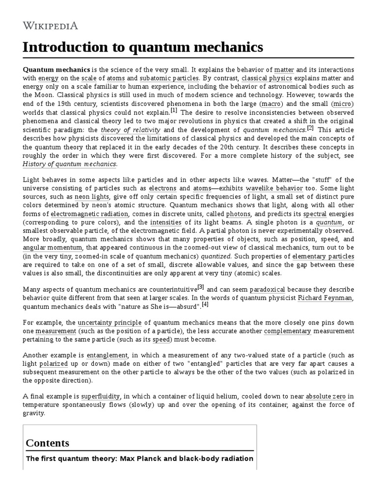 Introduction To Quantum Mechanics | PDF | Spin (Physics) | Atomic Orbital