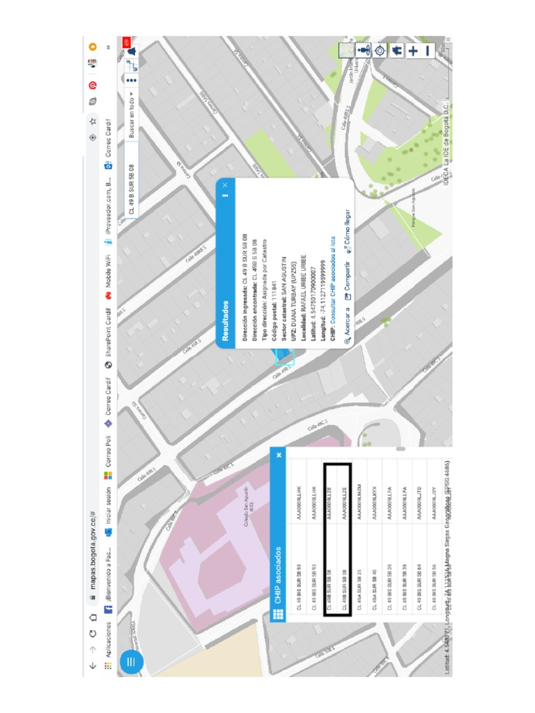 Mapa Ubicación Residencia PDF | PDF