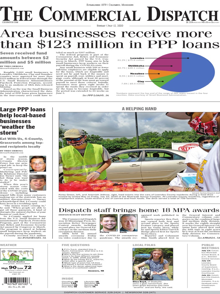 Commercial Dispatch Eedition 7-12-20 | PDF | Business