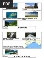 Landforms and Water Forms PPT | PDF