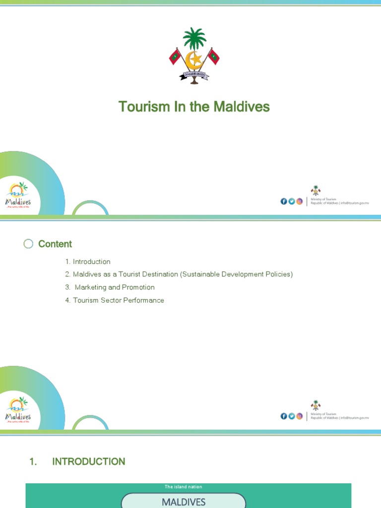 Promoting Sustainable Tourism in the Maldives: An Analysis of the ...