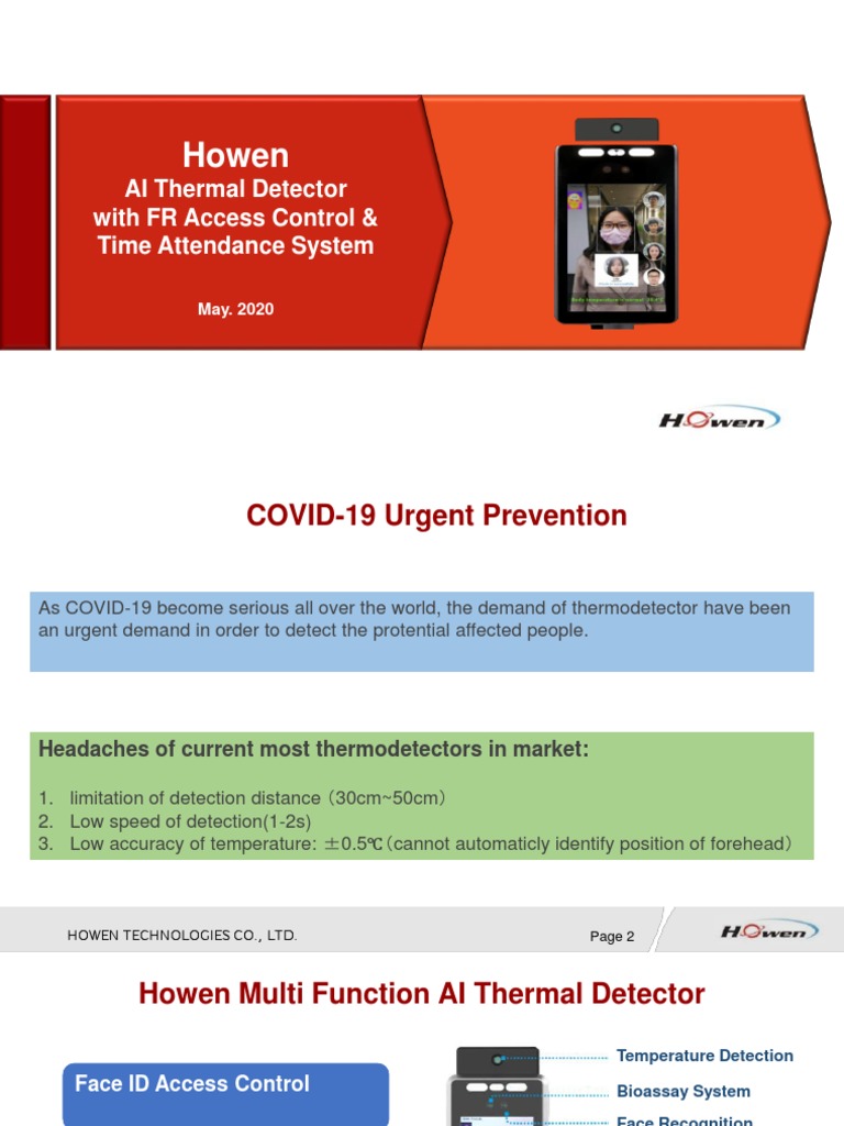 AI Thermal Detector with Fast Detection & Long Range | PDF ...