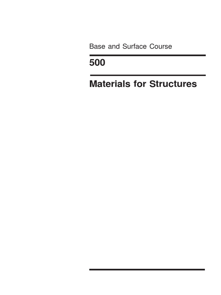 Section - 500 Bitu | PDF | Asphalt | Road Surface