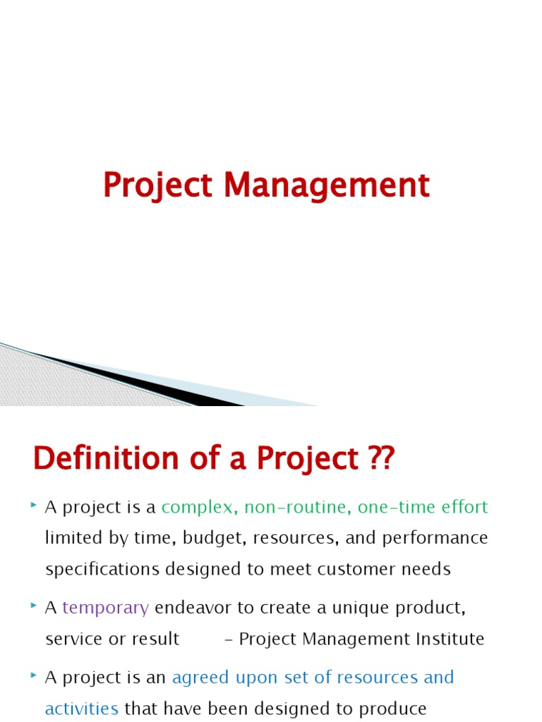 Operations Research - Project Management | PDF | Project Management ...