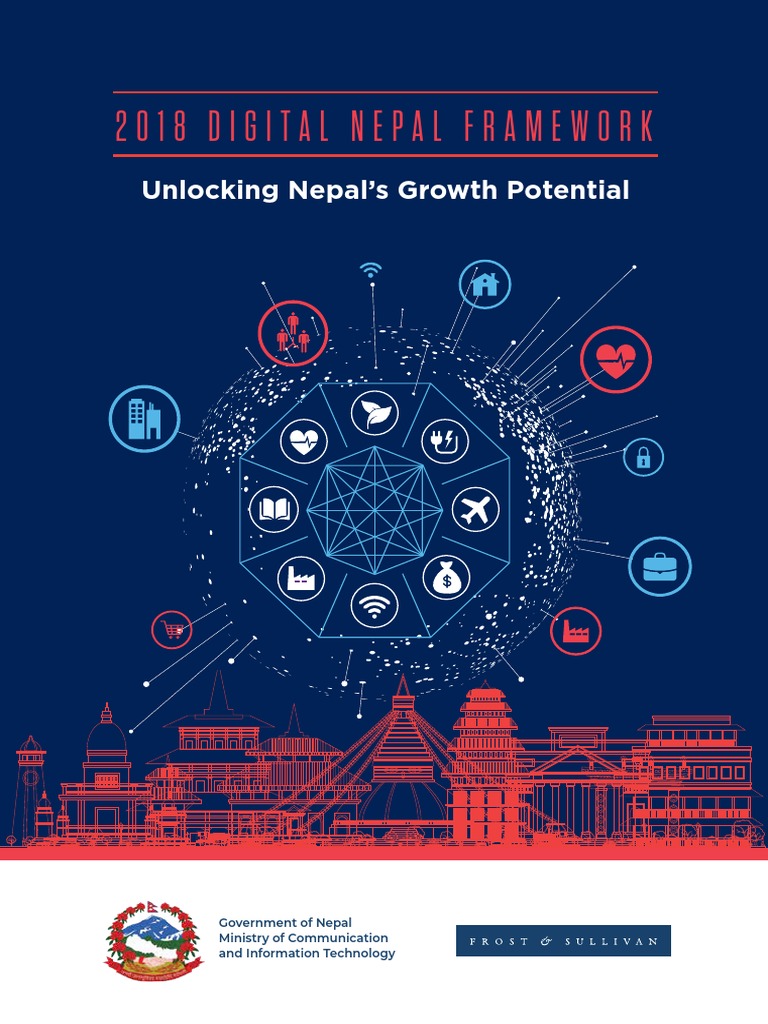 2018 Digital Nepal Framework | PDF | Nepal | Economic Growth