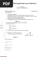 CBSE Class 4 Maths Sample Paper Set 2 With Solutions (2024-25) - FREE ...