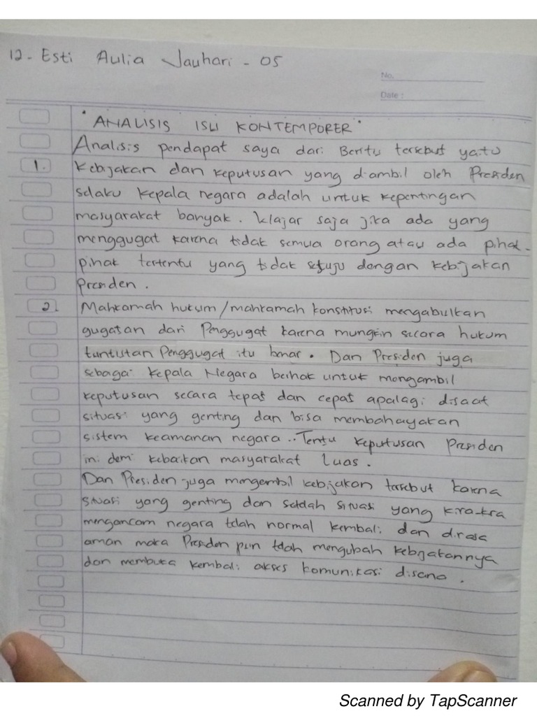 12-Esti Aulia Jauhari-05 Tugas Resume | PDF