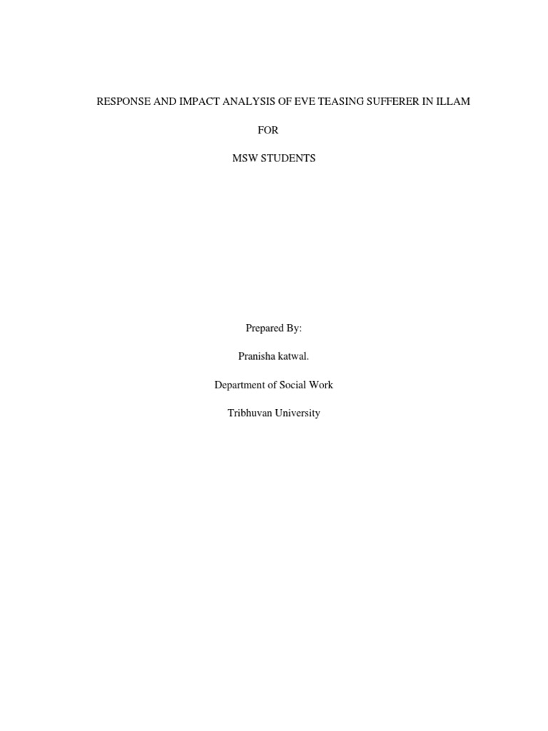 Field Work Report Guidelines | PDF | Inquiry | Data