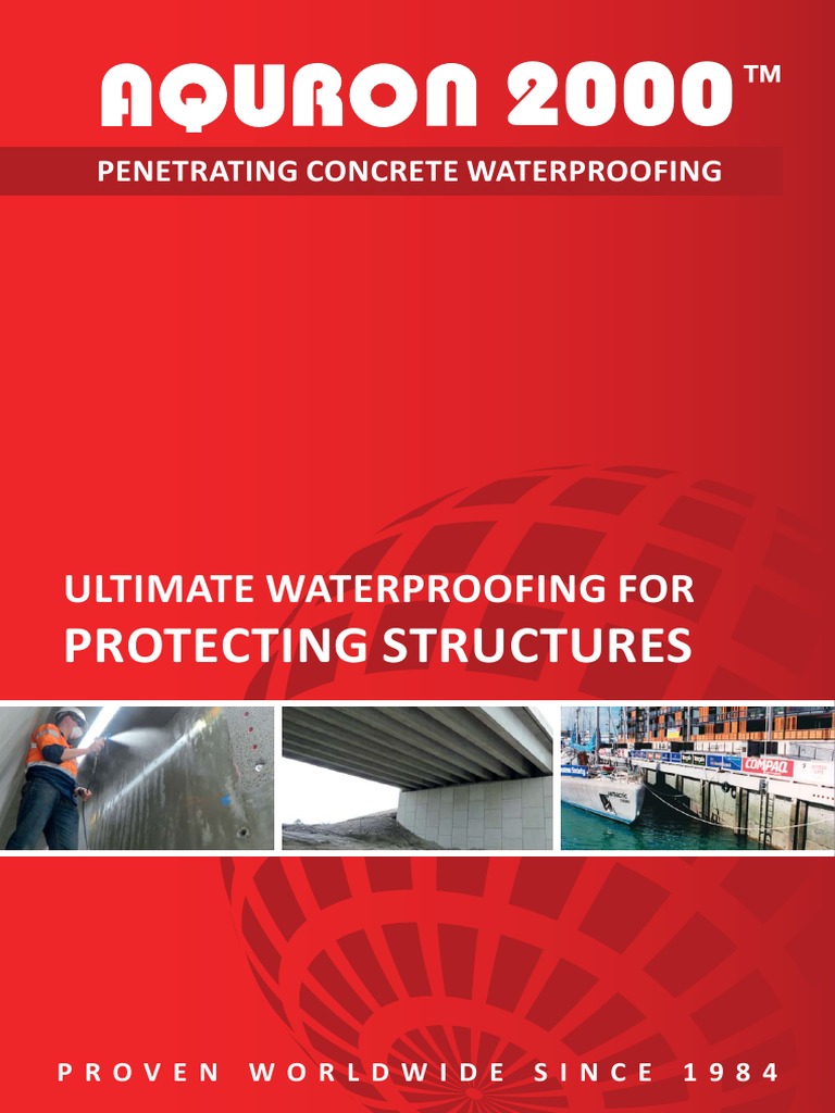 Aquron 2000 For Waterpoofing & Protecting Structures | PDF