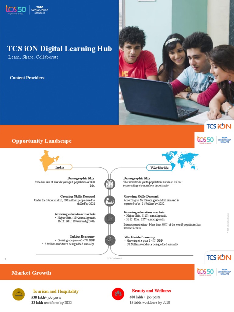 TCS iON Digital Learning Hub: Learn, Share, Collaborate | PDF ...