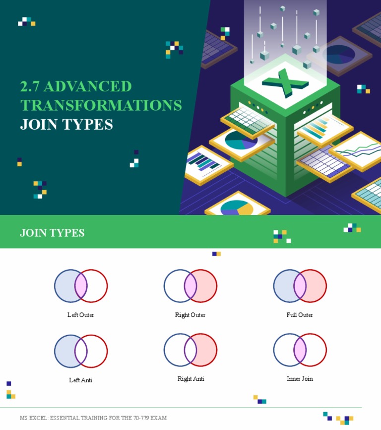 Join Types in Excel Training Guide | PDF