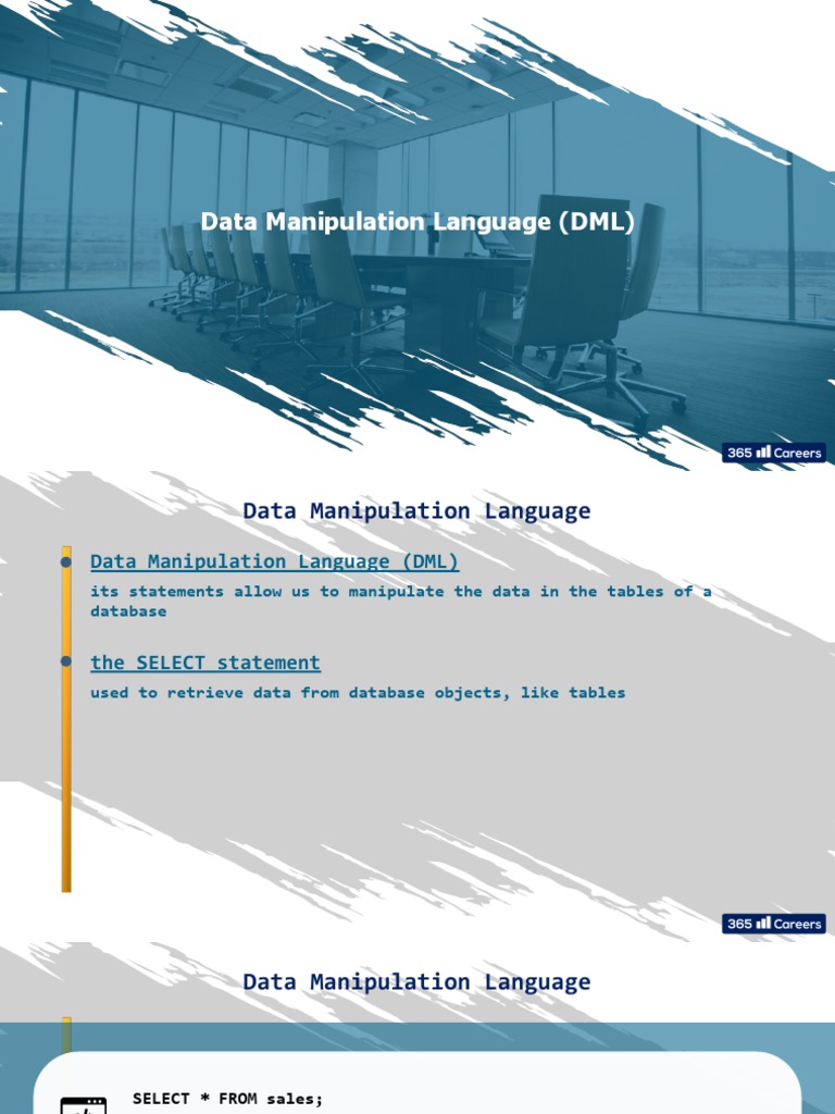 Data Manipulation Language | PDF | Data Management Software | Data Model
