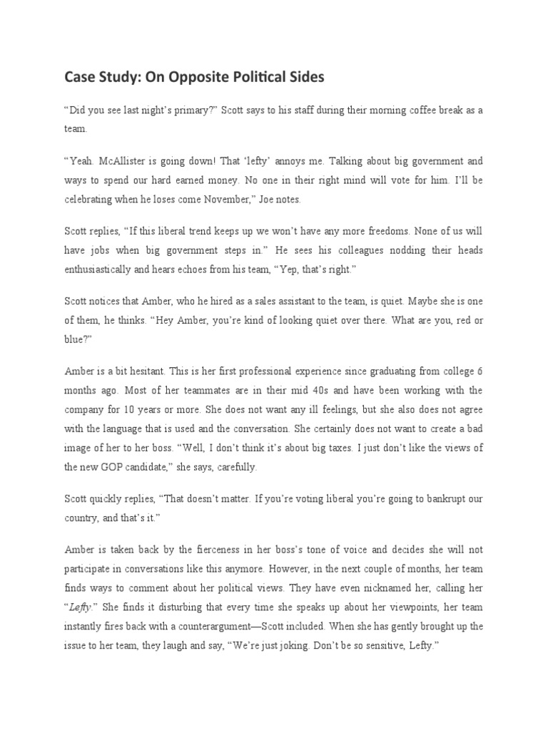 Case Study-Leadership 3 | PDF