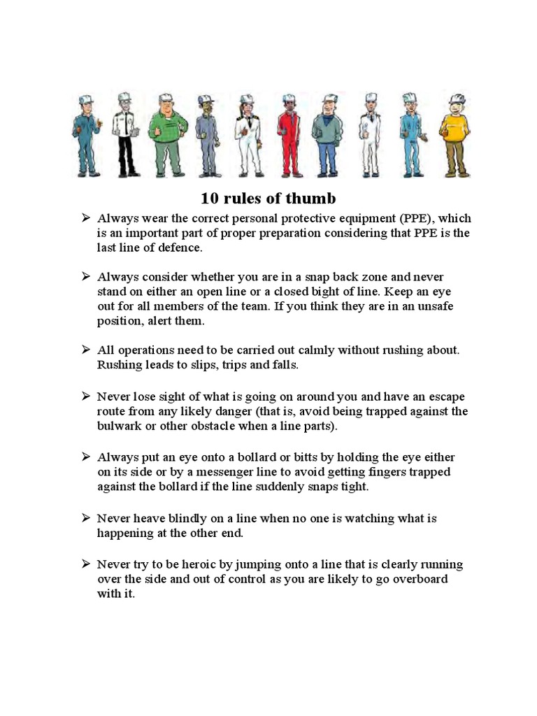 10 Rules of Thumb | PDF