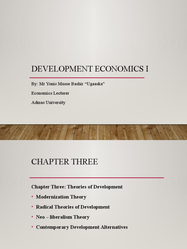 Chapter 3 (Theories of Development) | PDF | Modernization Theory ...