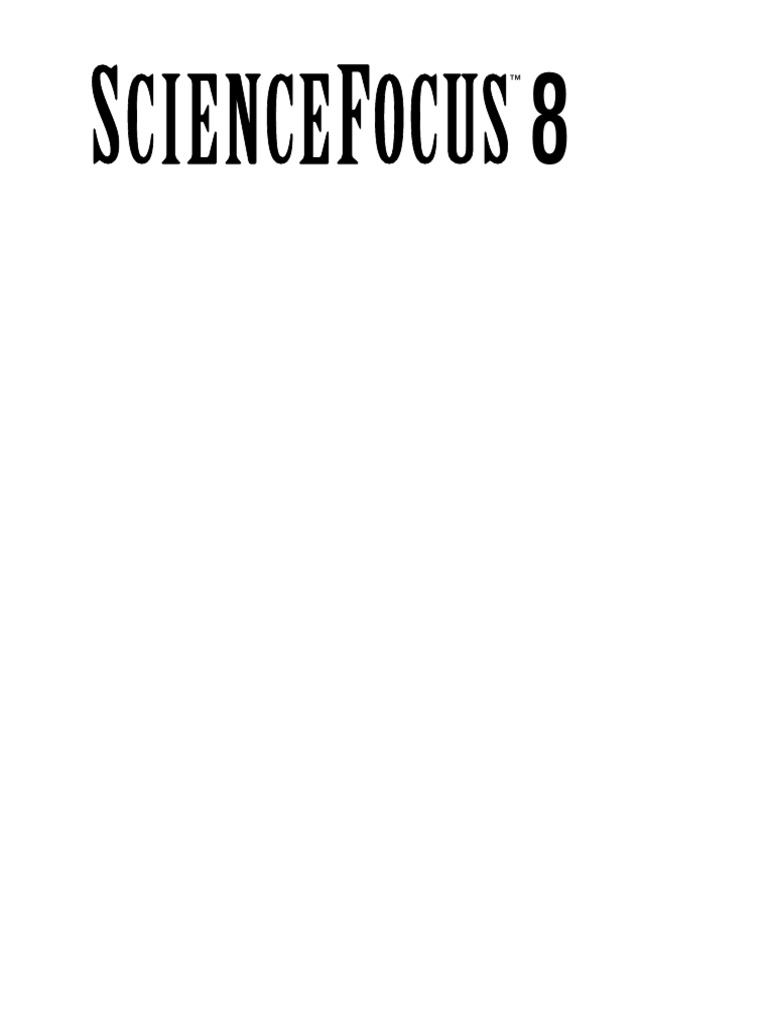 Science Focus 8 - Table of Contents PDF | PDF | Alberta | Density