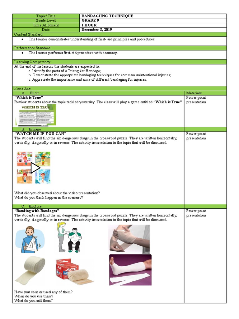 Preparing Students for Emergencies: A Comprehensive Lesson on ...