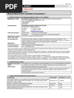 Rockwool Insulation Safety Data Sheet | PDF | Waste | Chemistry