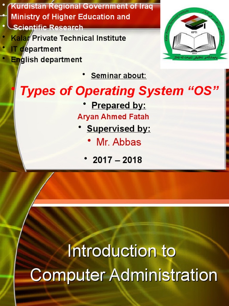 4 - Operating System Basics | Download Free PDF | Operating System | Graphical User Interfaces