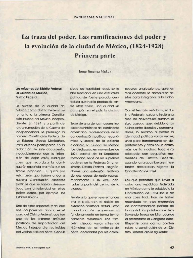 La Traza Del Poder. Las Ramificaciones Del Poder y La Evolución de La ...