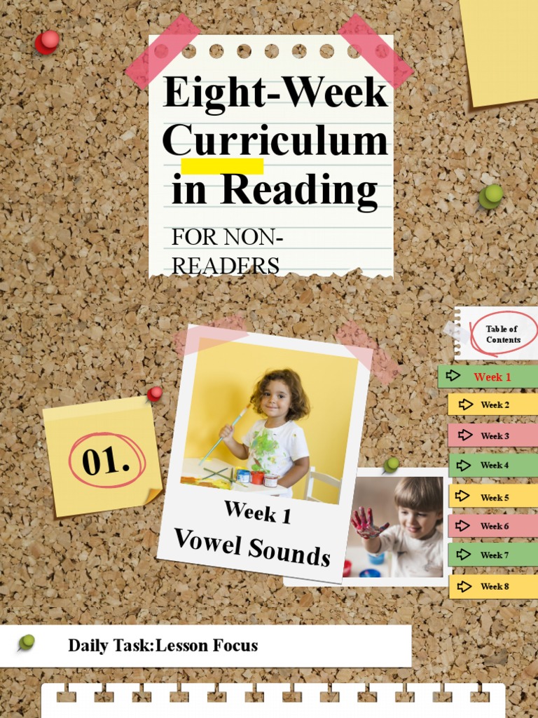 Eight-Week Curriculum in Reading: For Non-Readers | PDF | Reading ...
