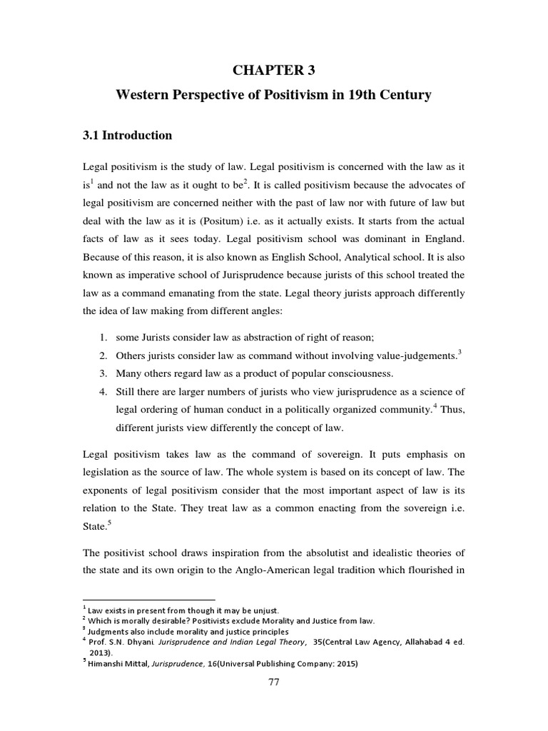 09 - Chapter 3 | PDF | Jurisprudence | Positivism