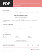 Donation Political Parties | PDF | Receipt | Payments