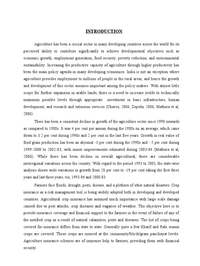 Crop Insurance | PDF | Crop Insurance | Agriculture