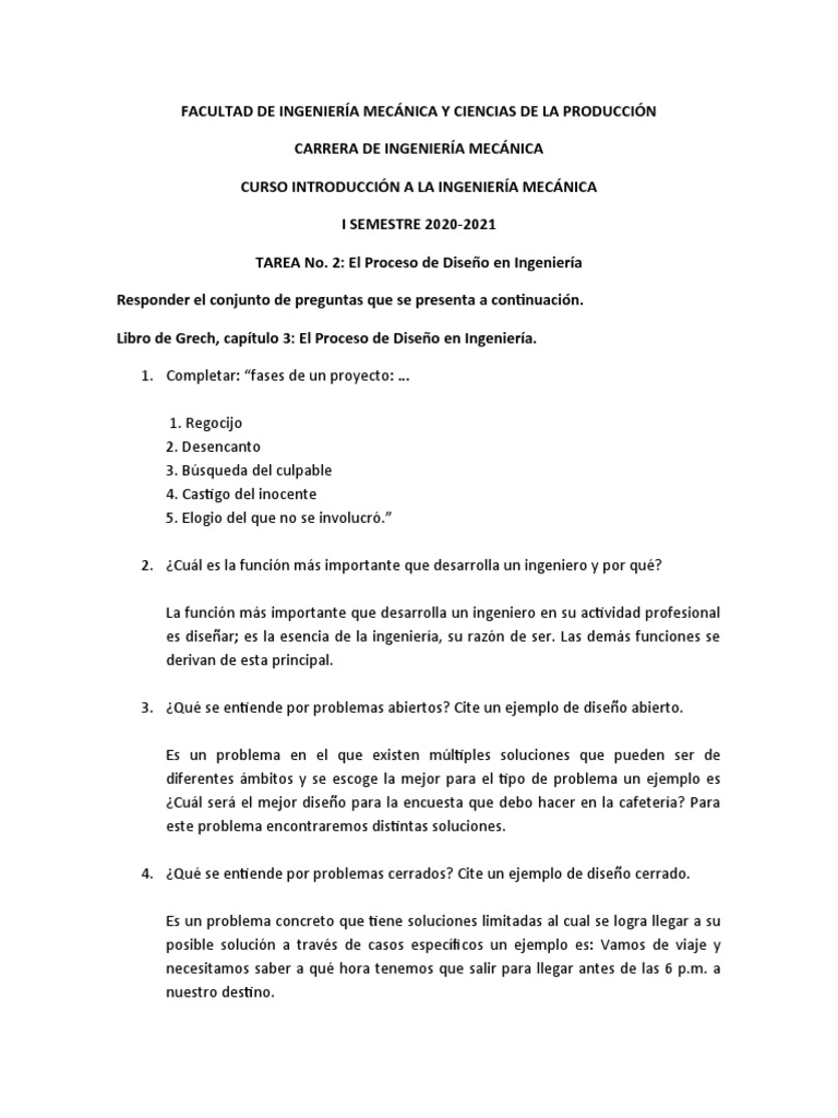 Proceso de Diseño en Ingeniería | PDF | Diseño | Creatividad