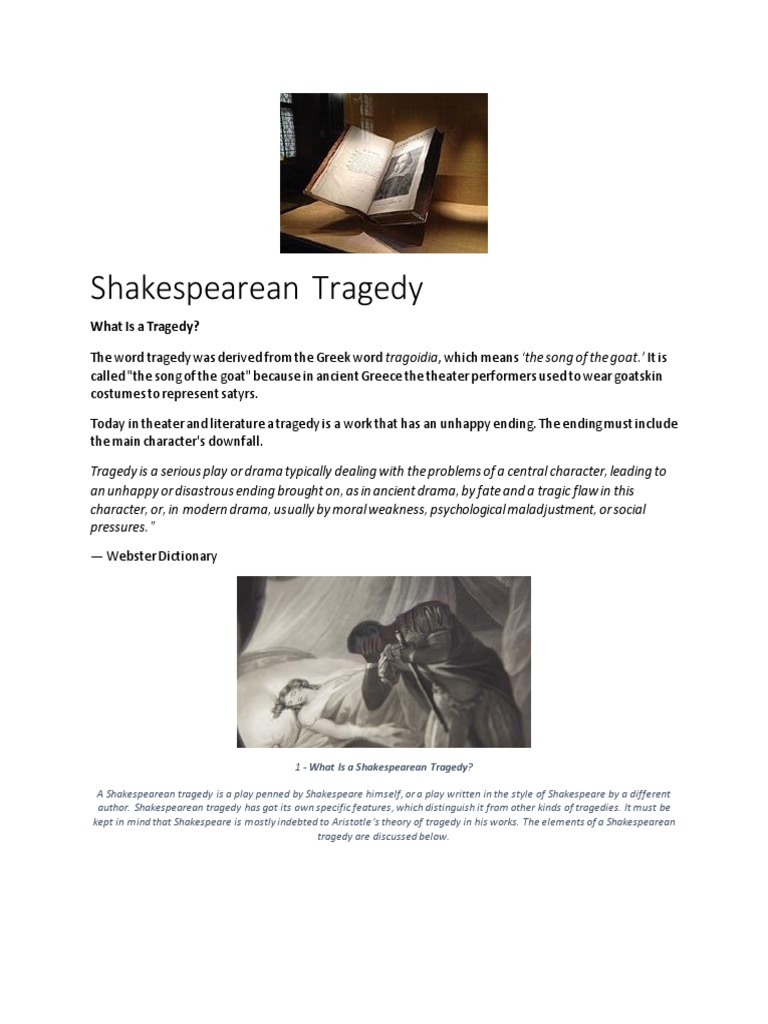 Shakespearean Tragedy | PDF | Tragedy | Romeo And Juliet