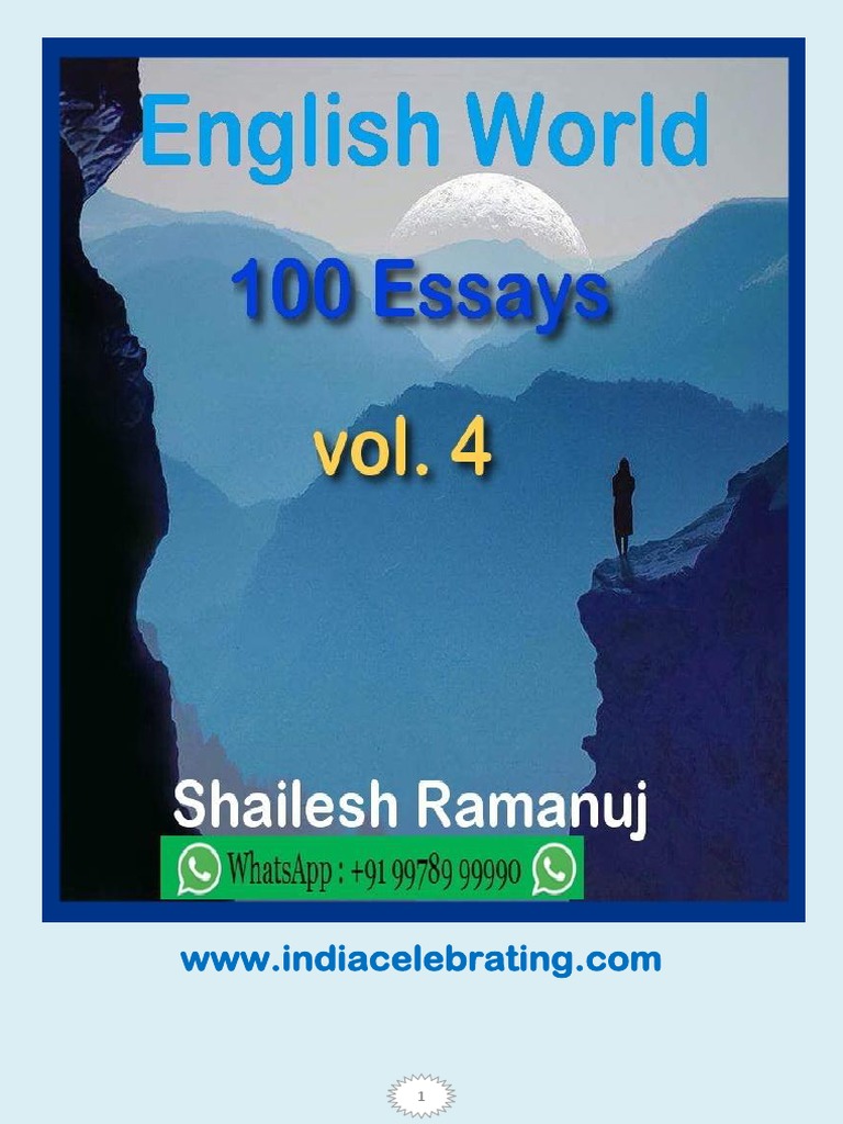 100 Essays Vol. 4 | PDF | Traffic Light | Health Education