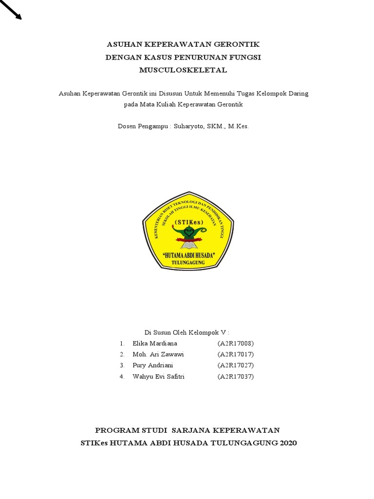 Kel 5 Askep Gerontik Dengan Penurunan Fungsi Muskuloskeletal | PDF | Pengembangan Diri ...