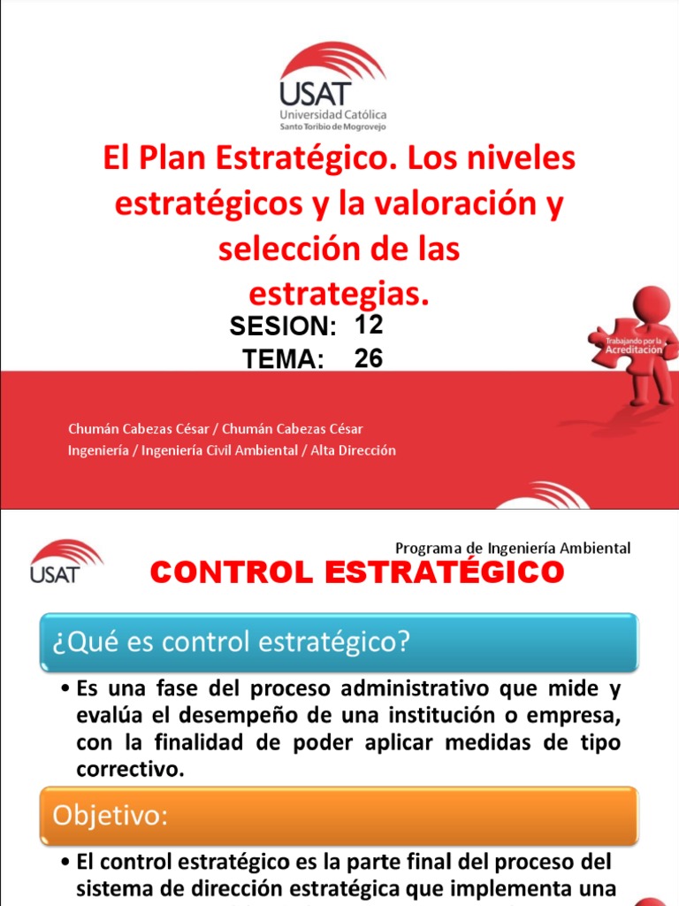 Control Estrategico | PDF | Ingeniería | Marketing