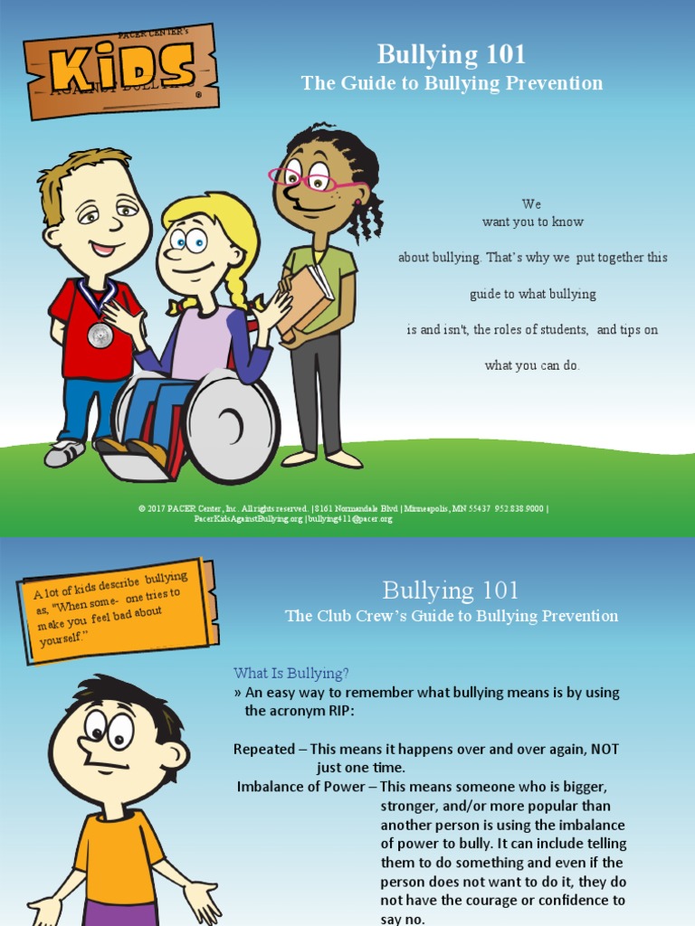 Anti-Bullying Campaign 2018 Grades 4 - Shs | PDF | Bullying | Cyberbullying